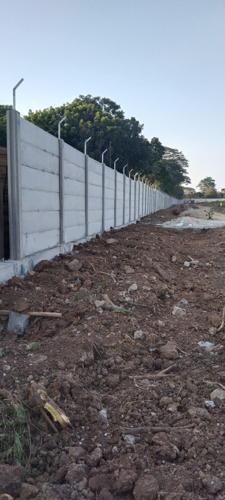 Proyek Pagar Beton PT.CHANG SHIN INDONESIA | Bintang Beton